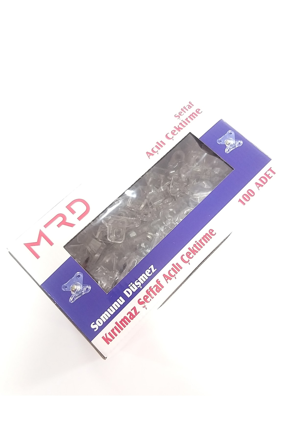 ARON (100 ADET) Mrd Şeffaf T Bağlantı Elemanı Çok Amaçlı (ÇEKTİRME ...