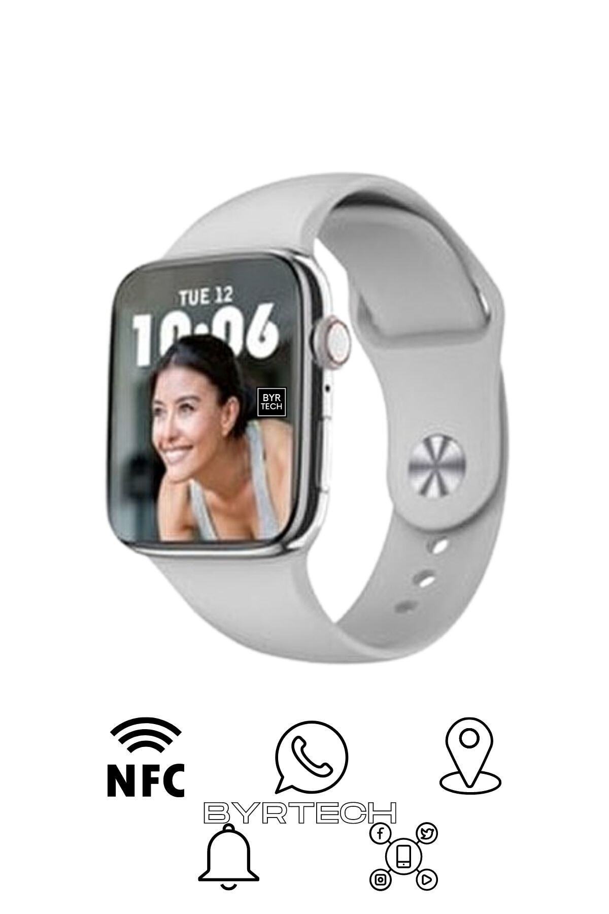 BYRTECH Gps/nfc/siri Destekli Smartwatch Dtno1 Dt7 Pro Max 1.9 Ekran ...