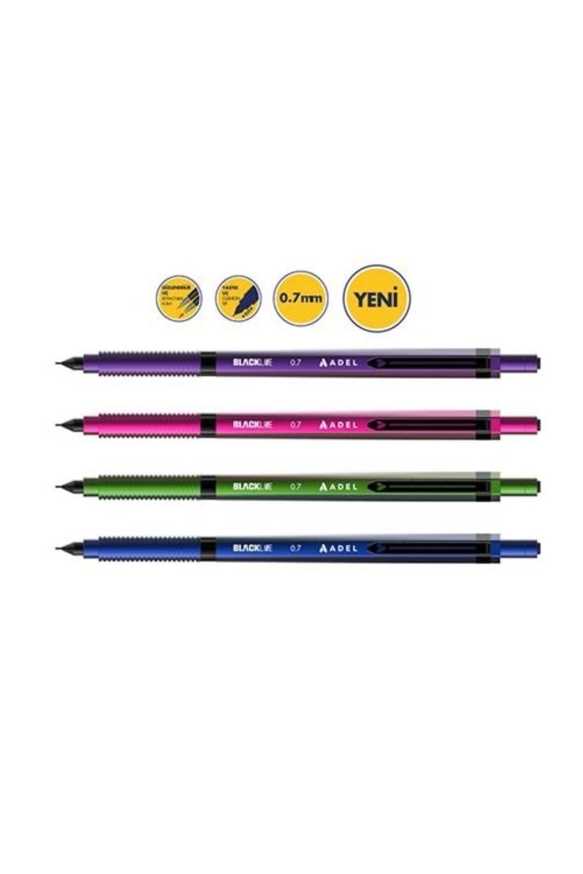 Doğuş Adel Black Line Uçlu Kalem Versatil Neon Renkler 0.7mm Fiyatı ...