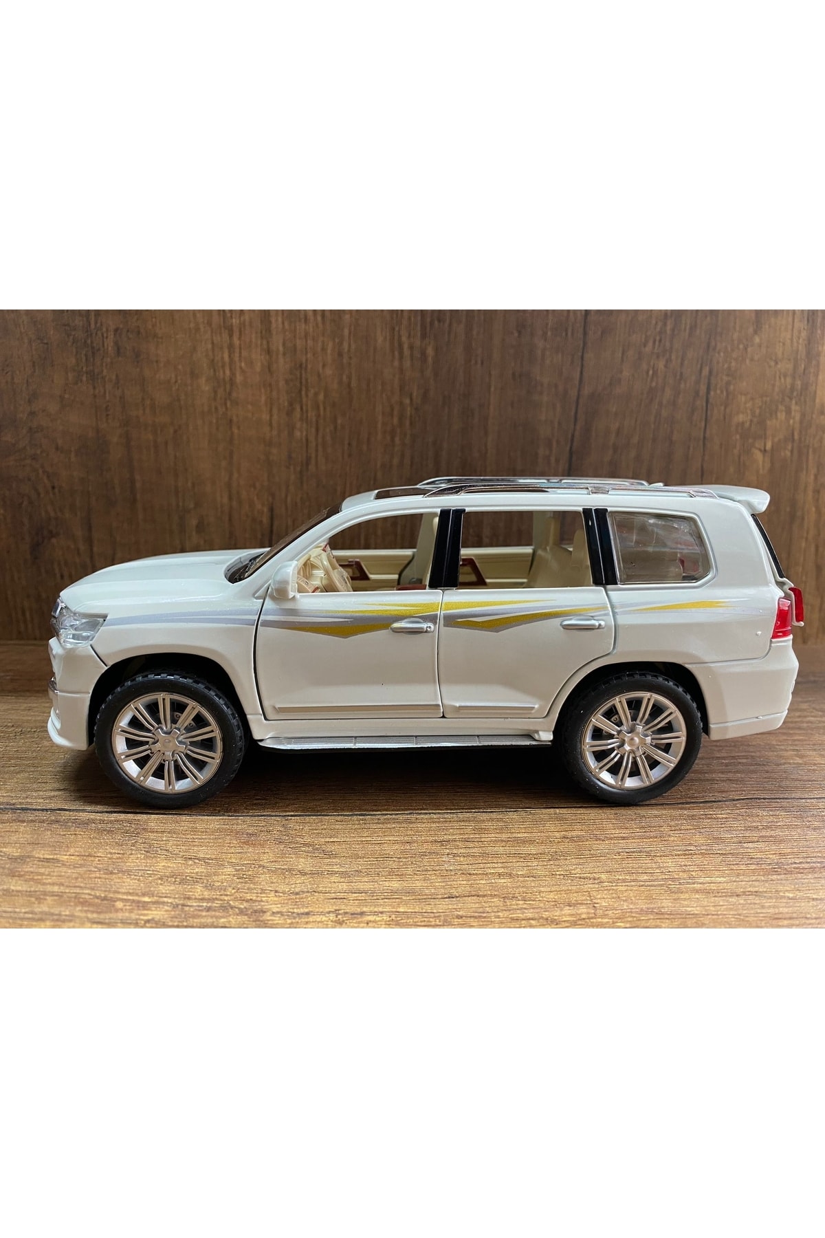 scntoys Toyota Land Cruıser Jip Model Araba 4 Kapı Bagaj Kaput Açılır ...