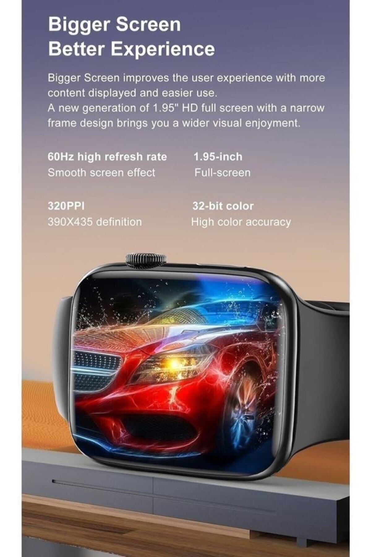 Torima Dt7 Pro Max 45 Mm Siyah Kutu 1.95 Ekran Akıllı Saat - Siyah Dtno ...