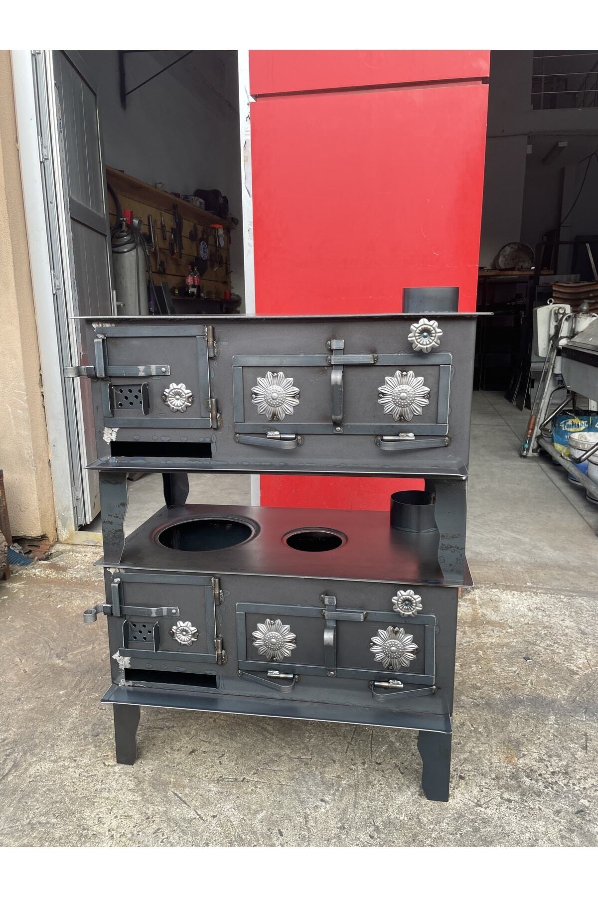 ÖRNEK KUZİNE 90lık Izgaralı Yatay Kömür Odun Yakıtlı Kuzine Fiyatı ...