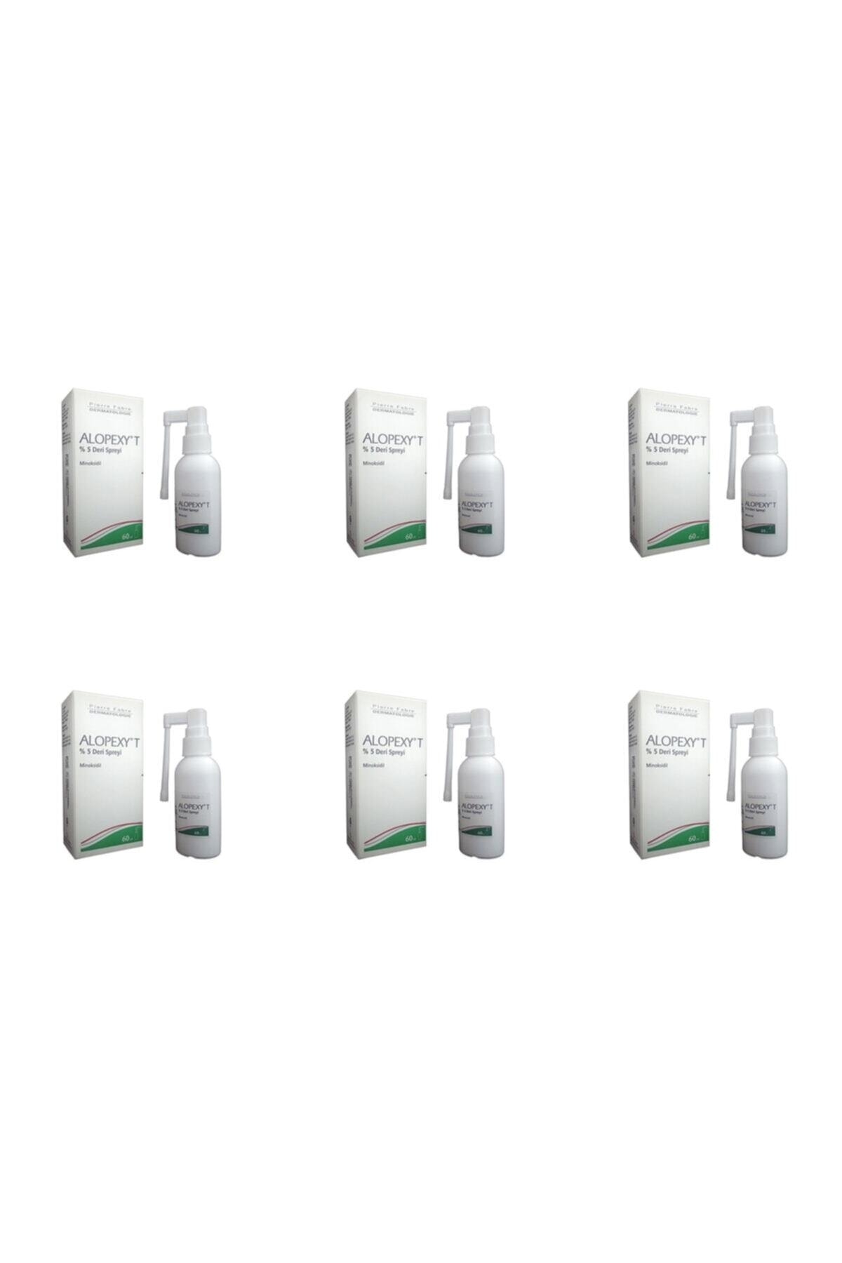 Pierre Fabre Alopexy T %5 Deri Spreyi 60 Ml 6'lı Paket - Fiyatı, Yorumları