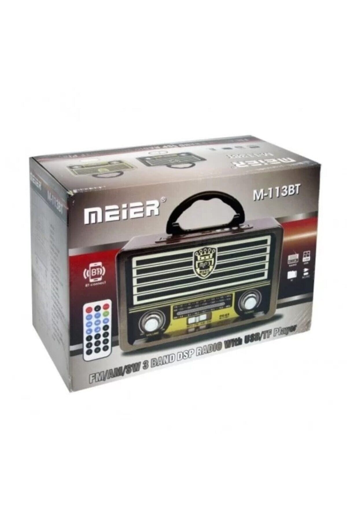 Meier M-113bt Nostaljik Retro Ahşap Bluetooth Hoparlör Fm RadyoFiyatı, Yorumları - Trendyol