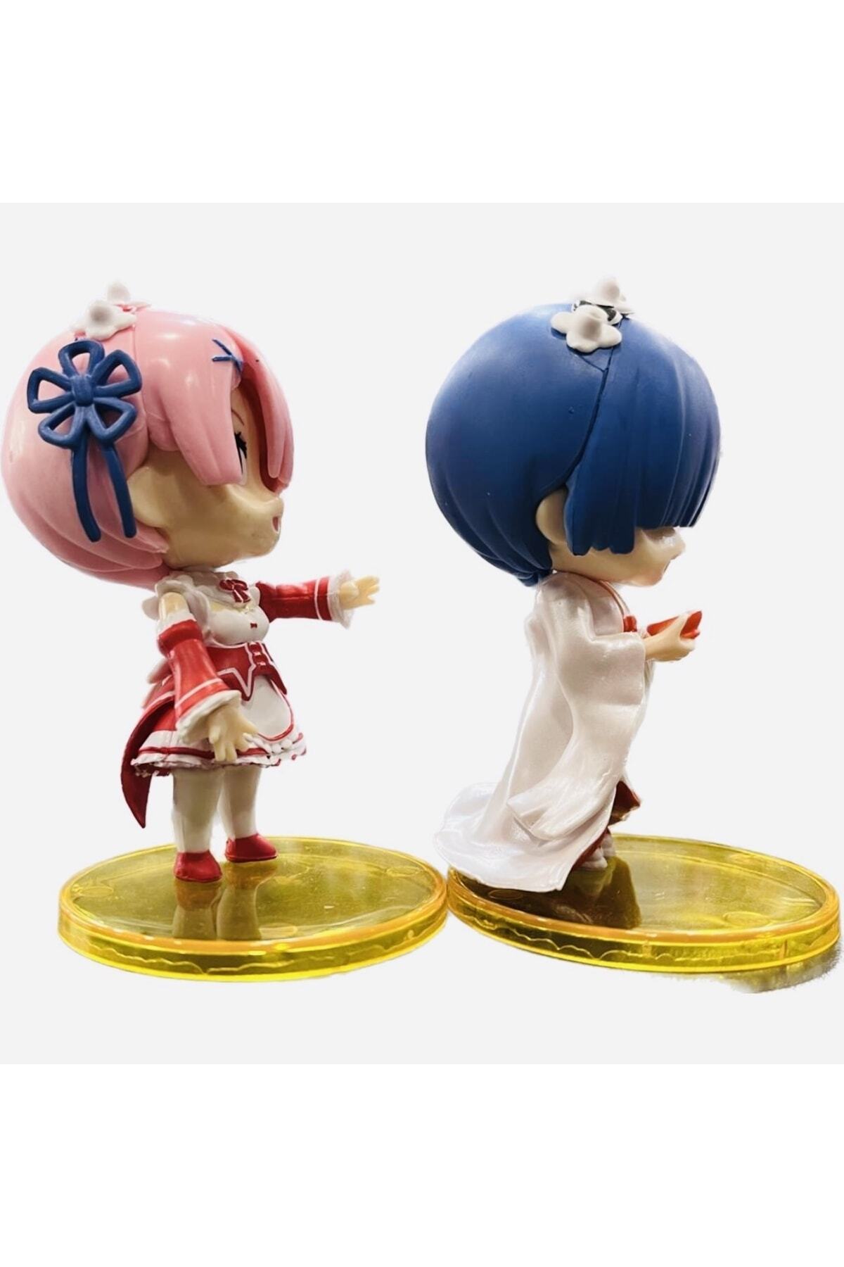 RMC Design Mini Rem Ram Yeni Elbiseler Ikili Figür Set 10 Cm Fiyatı ...
