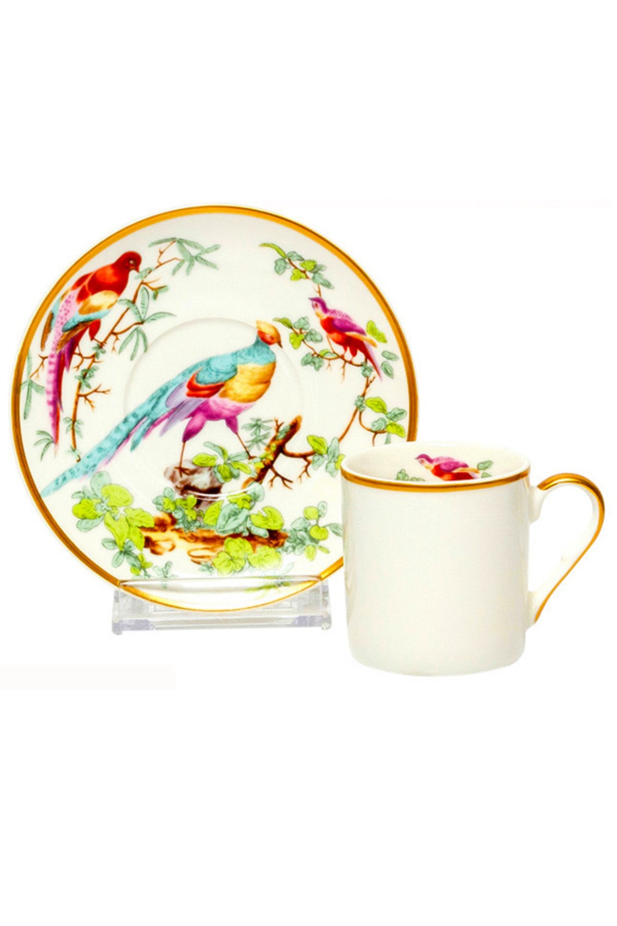 LEONARTE CASA 6 Kişilik Kahve Fincan Takımı English Bird Fiyatı ...