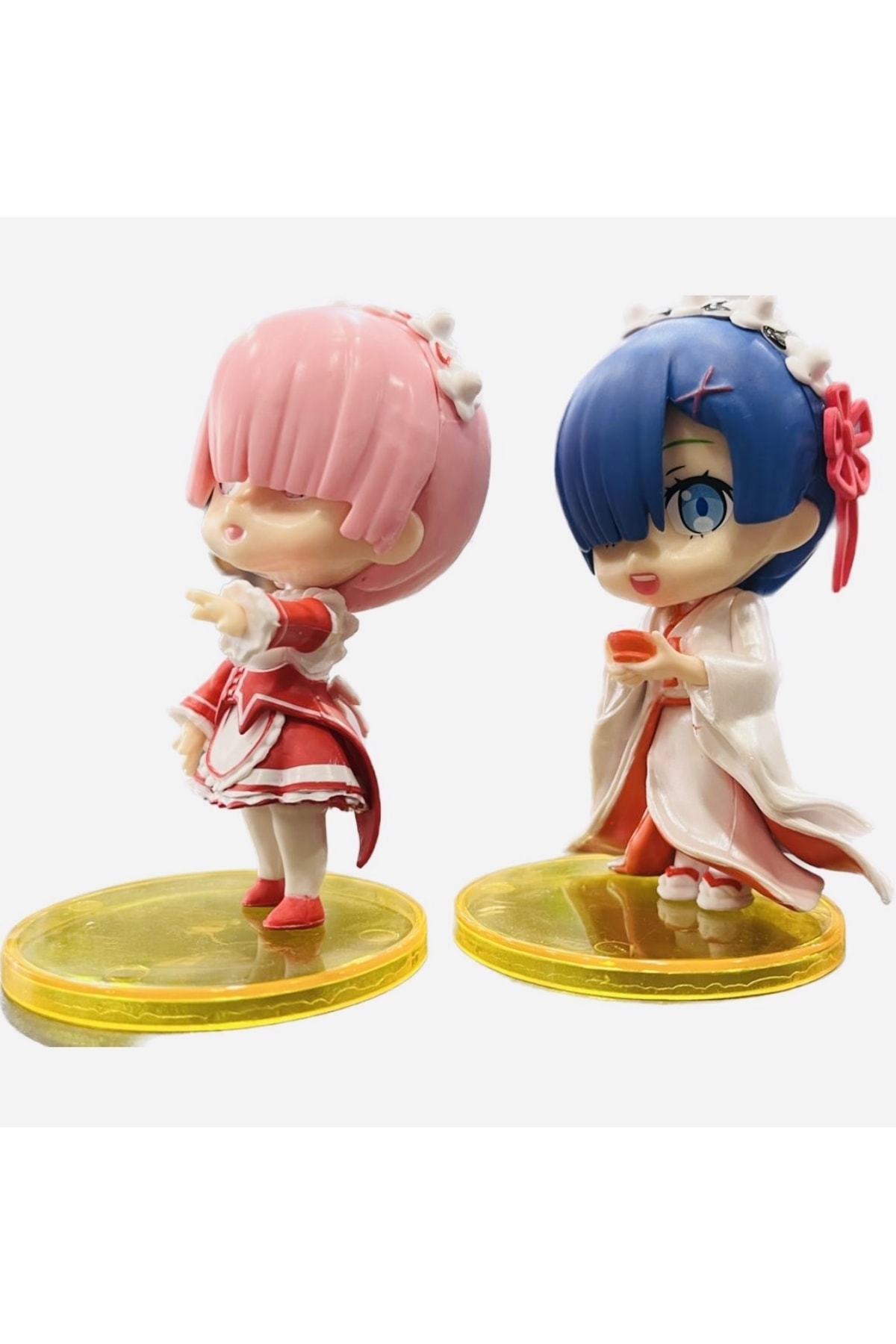 RMC Design Mini Rem Ram Yeni Elbiseler Ikili Figür Set 10 Cm Fiyatı ...