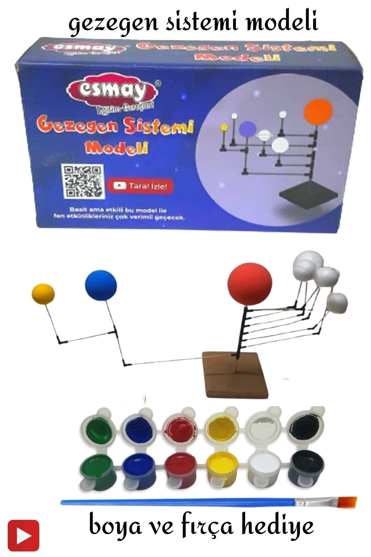Esmay Güneş Ve Gezegen Sistemi Modeli Yapım Seti Proje Ödevi Stem Deney ...