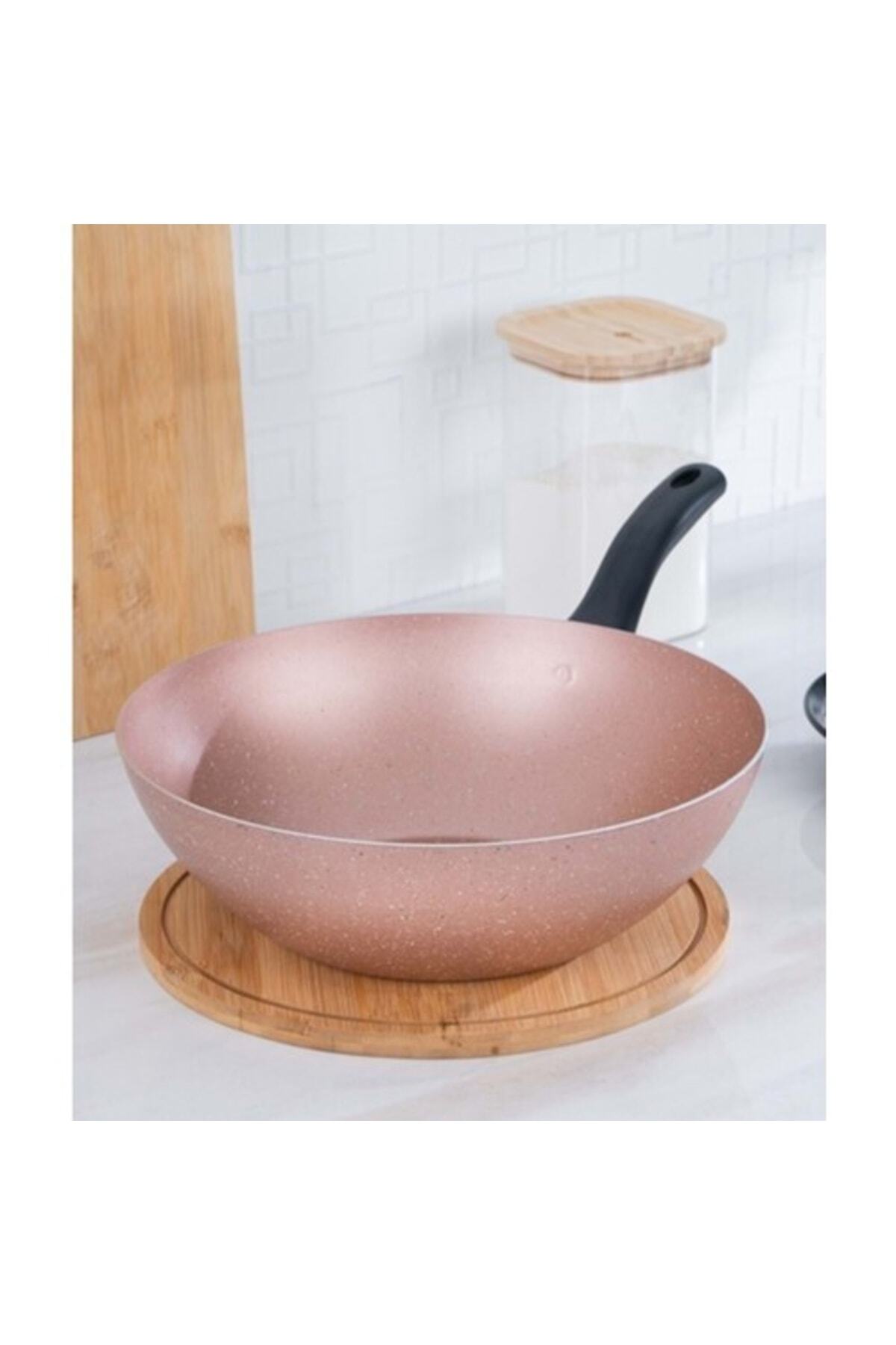 ACAR Damla 28 Cm Pink Wok Pan Xcm-21-0261/6- Trendyol