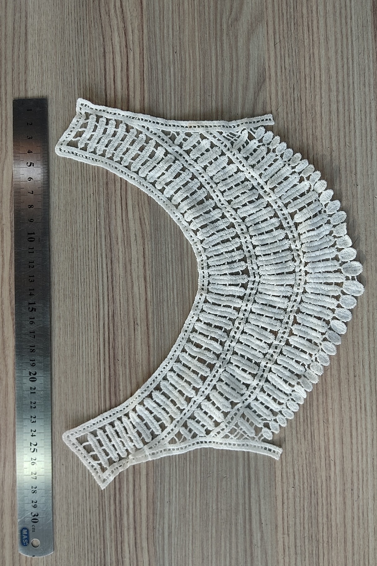 DUAYEN Güpür Yaka Beyaz Labirent Desen 1 Adet Fiyatı, Yorumları - Trendyol