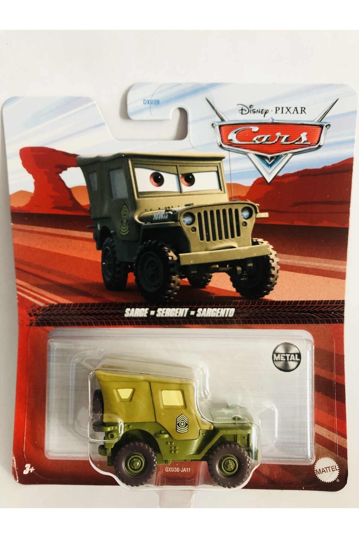Mattel 2022 Yeni - New Disney Pixar Cars Sarge - Sergent - Sargento ...