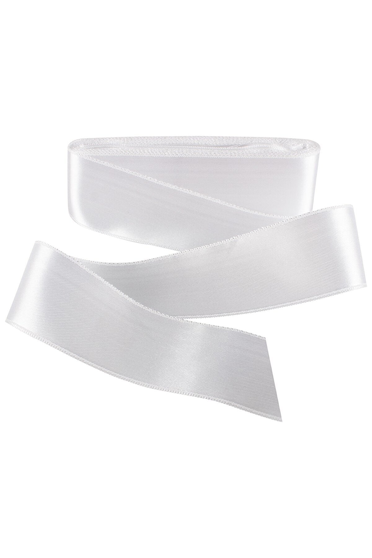 serap çiçekçilik 4cm. 5 Metre Saten Beyaz Kurdele Takı Kurdelesi Beyaz ...
