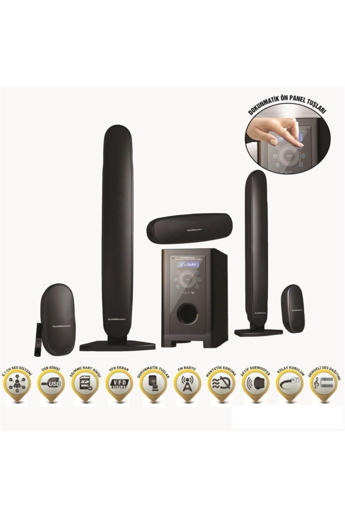 GoldMaster Hts-518 5.1 Ch Ses Sistemi - Fiyatı, Yorumları