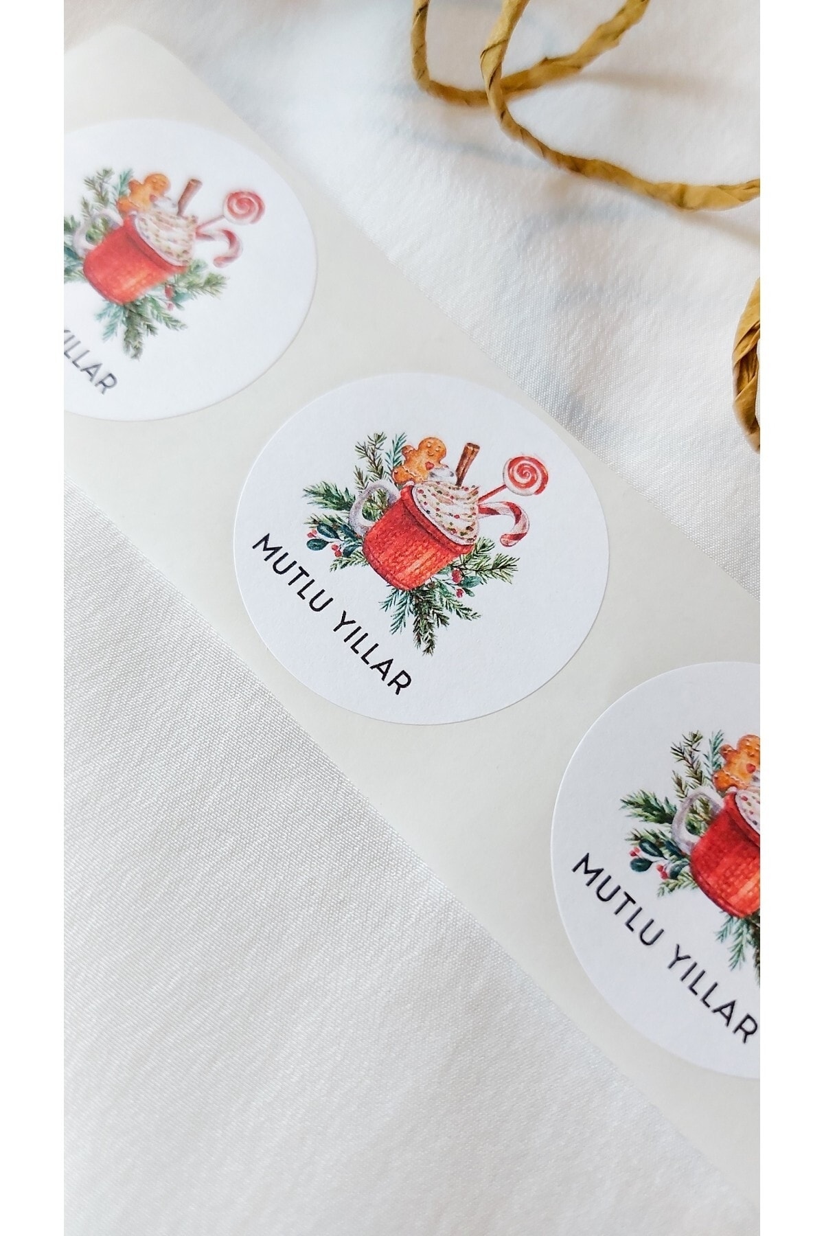 Çikoleyt Design Adhesive Sticker - Happy New Year - New Year, New Year ...