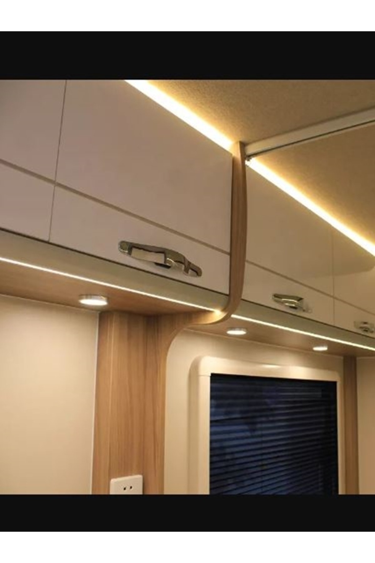 gaman 12v 1.8w Yüksek Kaliteli 12 Led Spot Alüminyum Kabin Işığı Beyaz ...