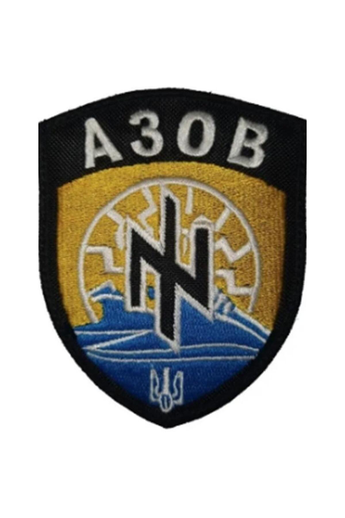 Sim Nakış Army Of Ukraine Ukrainian Azov Battalion A30b Nakış Işleme ...