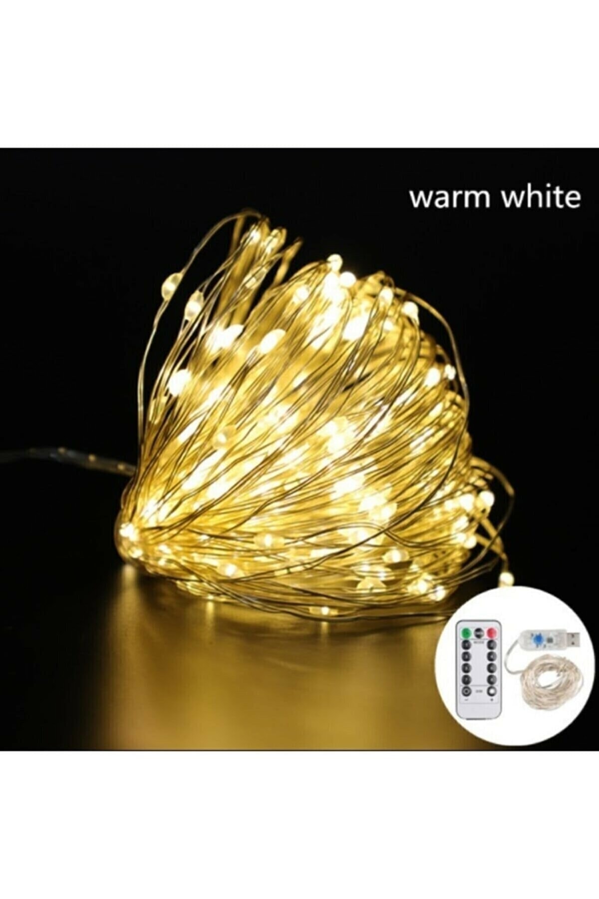 ALSHOP 8 Modlu Usb'li Kumandalı Peri Led 5 Metre Gün Işığı Fiyatı, Yorumları - Trendyol