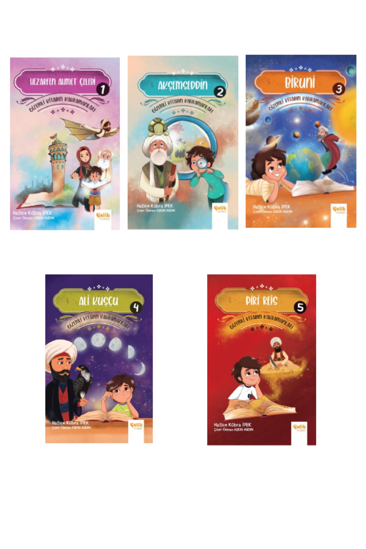 Çelik Yayınevi Gizemli Kitabın Kahramanlar Serisi Akşemseddin-biruni ...