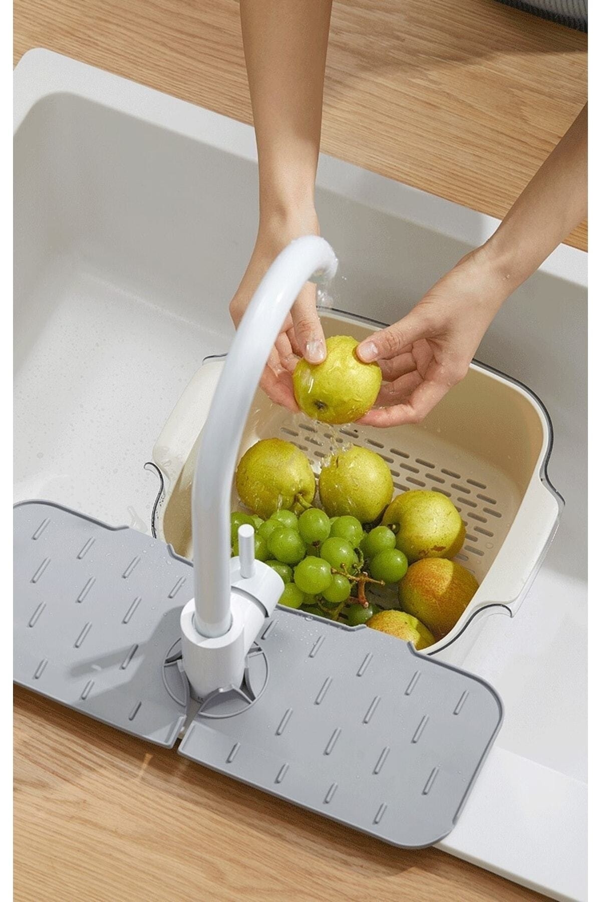 EARABUL Su Tutucu Musluk Matı -mutfak Ve Banyo Için Koruyucu Lavabo ...