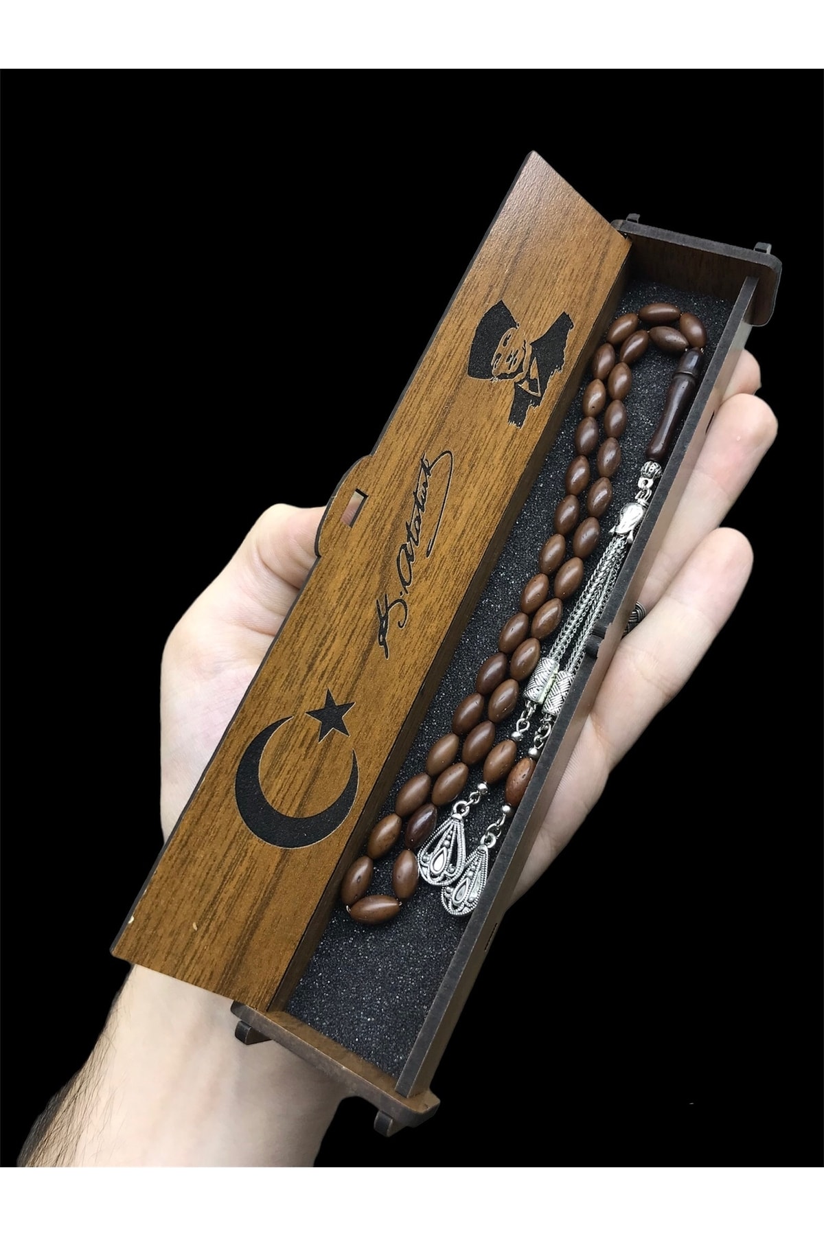 KANUNİ TESBİH Kuka Tesbih,ayyıldız, Atatürk Imzası Ve Silüeti Detaylı ...