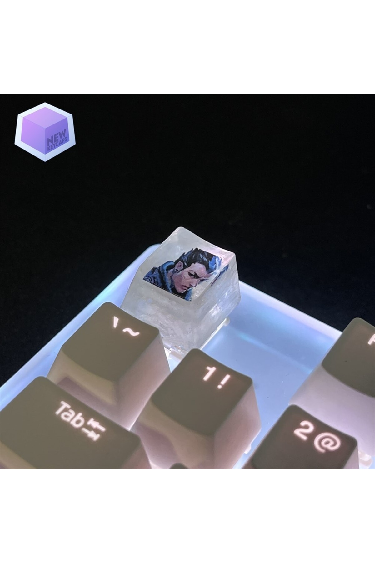 New Keycaps Valorant Yoru Esc Mekanik Klavye Tuşu Artisan Keycaps ...