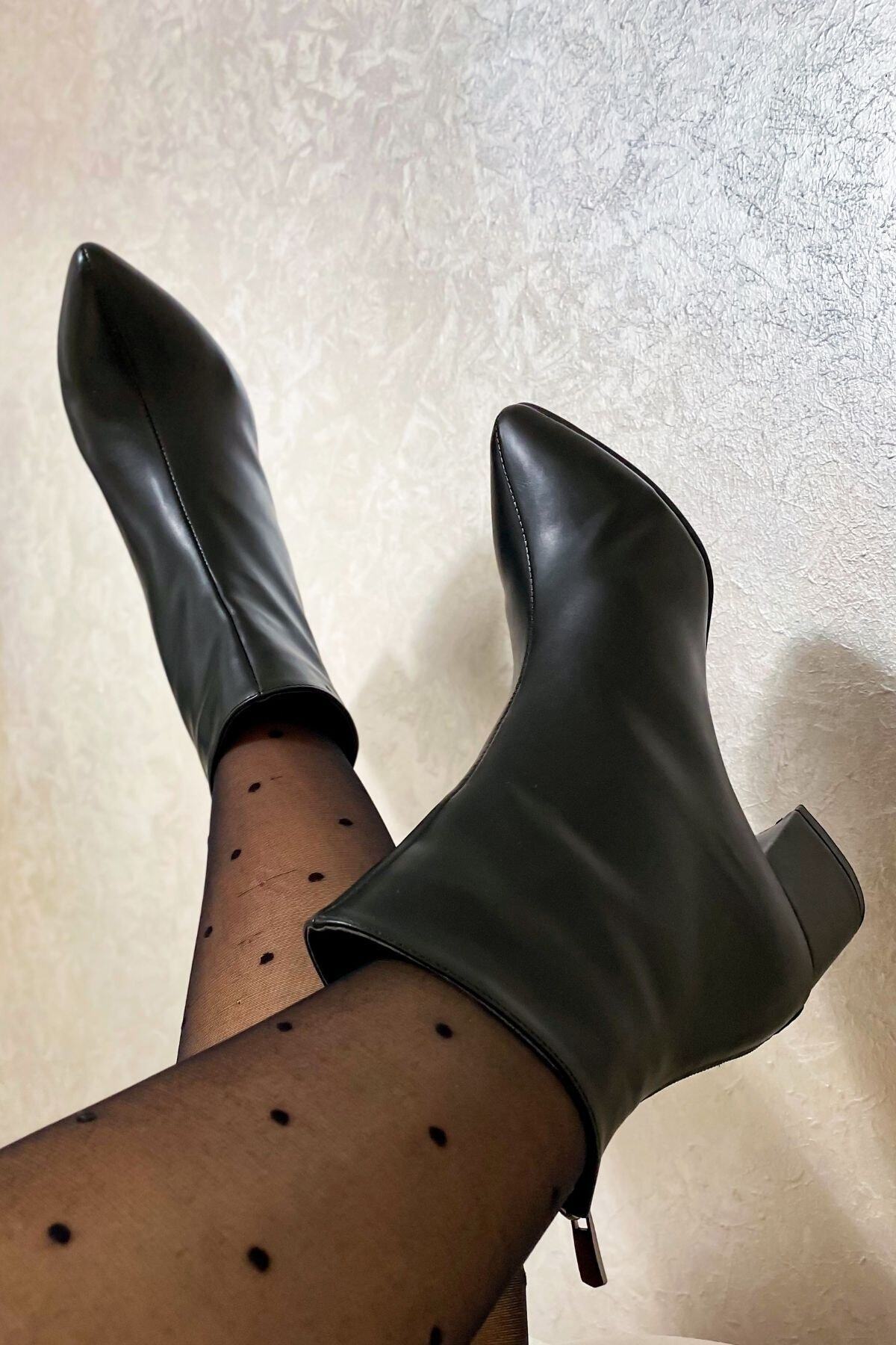 BZC AYAKKABI Kadın Siyah Rahat Kalıp Topuklu Bot Fiyatı, Yorumları ...