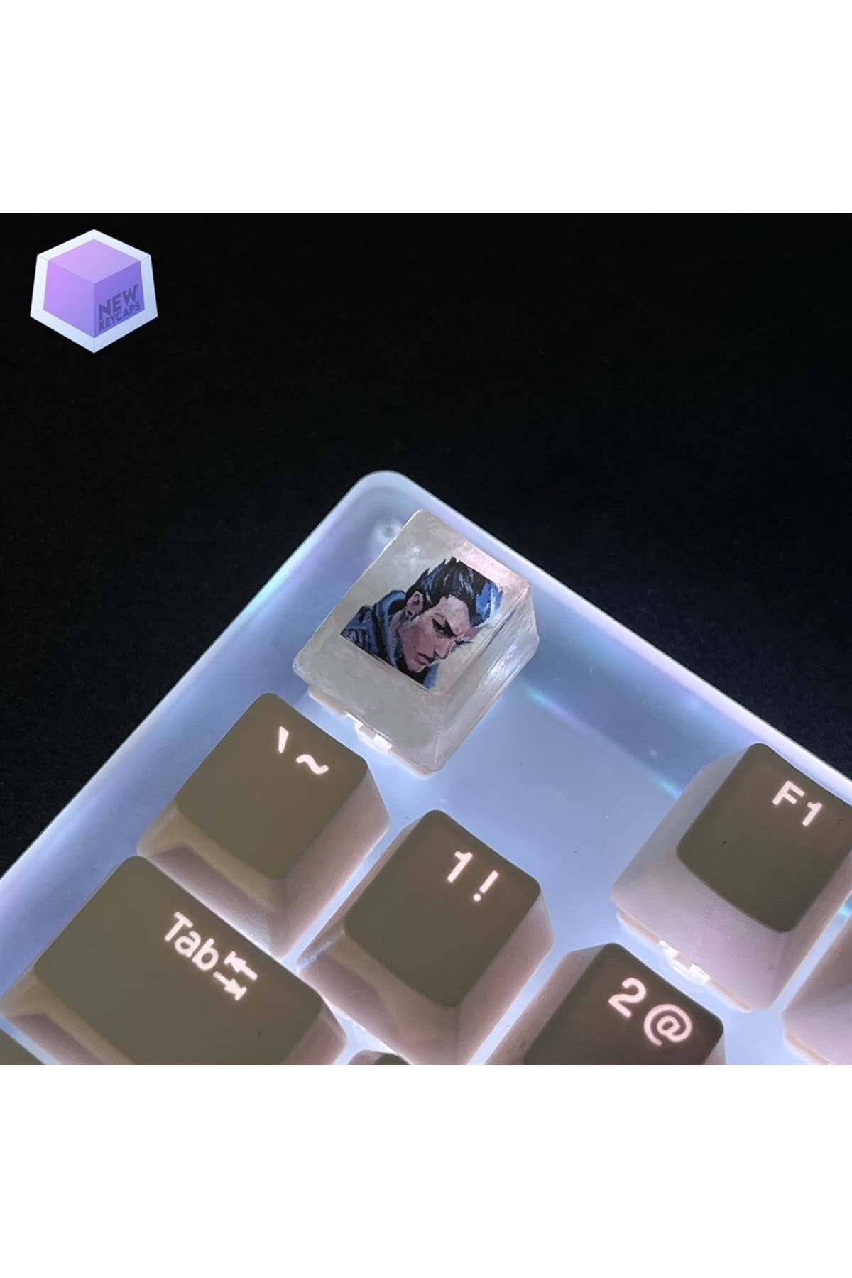 New Keycaps Valorant Yoru Esc Mekanik Klavye Tuşu Artisan Keycaps ...