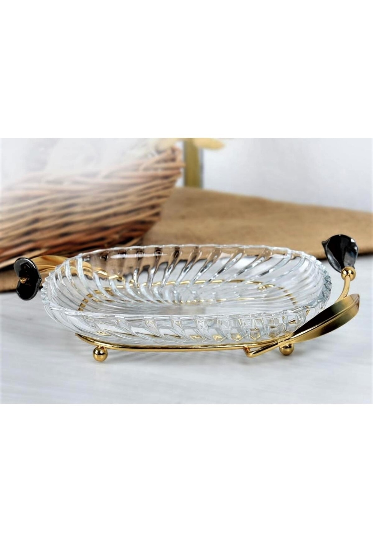 CAŞ DEKORASYON Plate - Gold-colored - Multiple - Trendyol