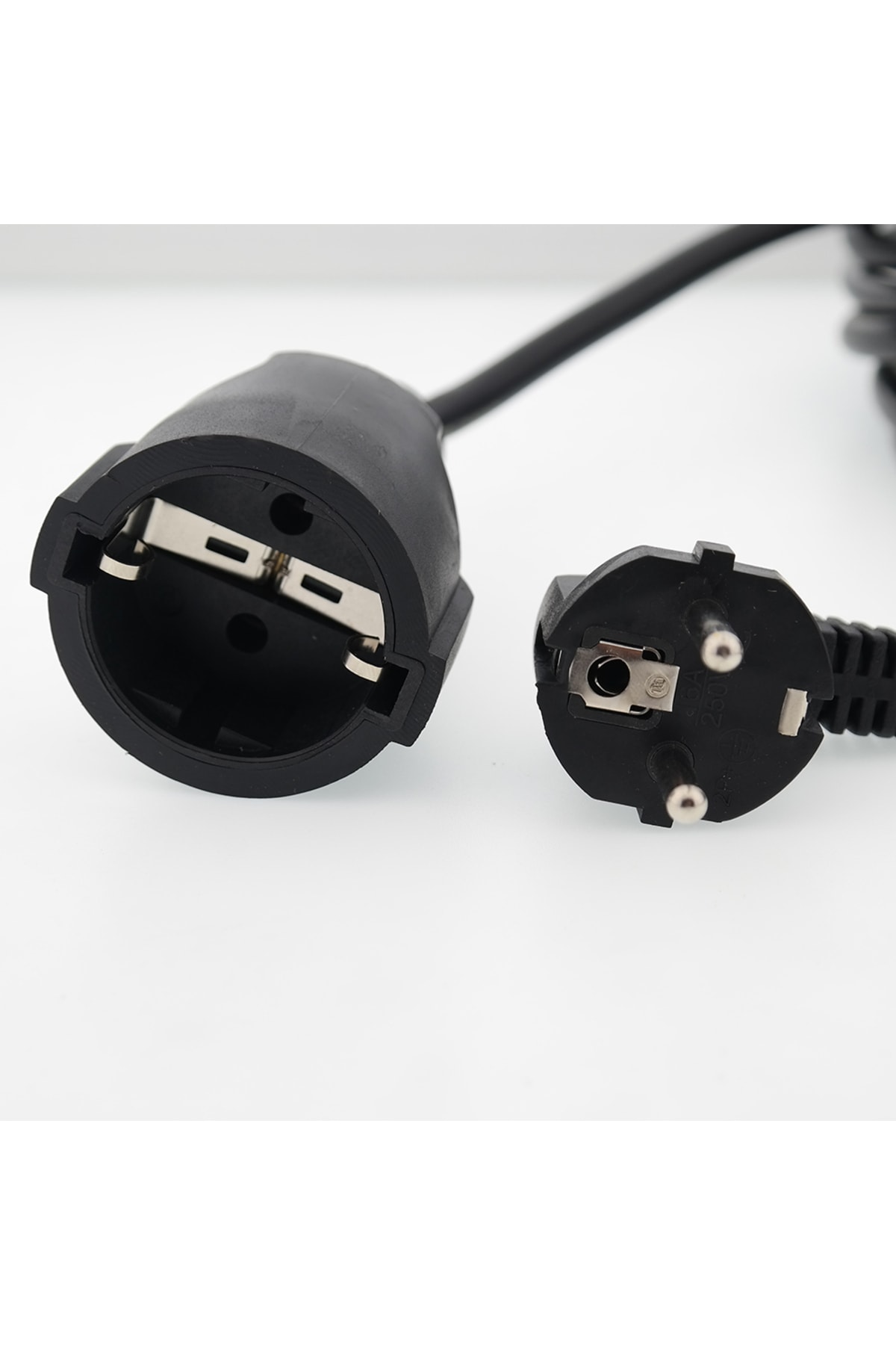 Tek-İş 10 Metre Uzatma Kablosu 3 X 1,5 Mm Ttr Bakır Kablo Erkek Fiş Dişi Fiş Baskılı Seyyar Ara ...