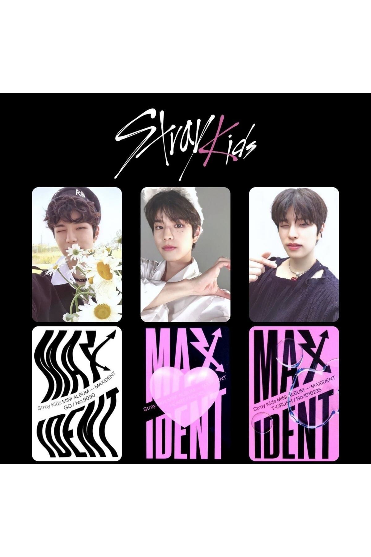 Kpop Dünyasi Stray Kıds Seungmin '' Maxident '' Albüm Kart Seti ...
