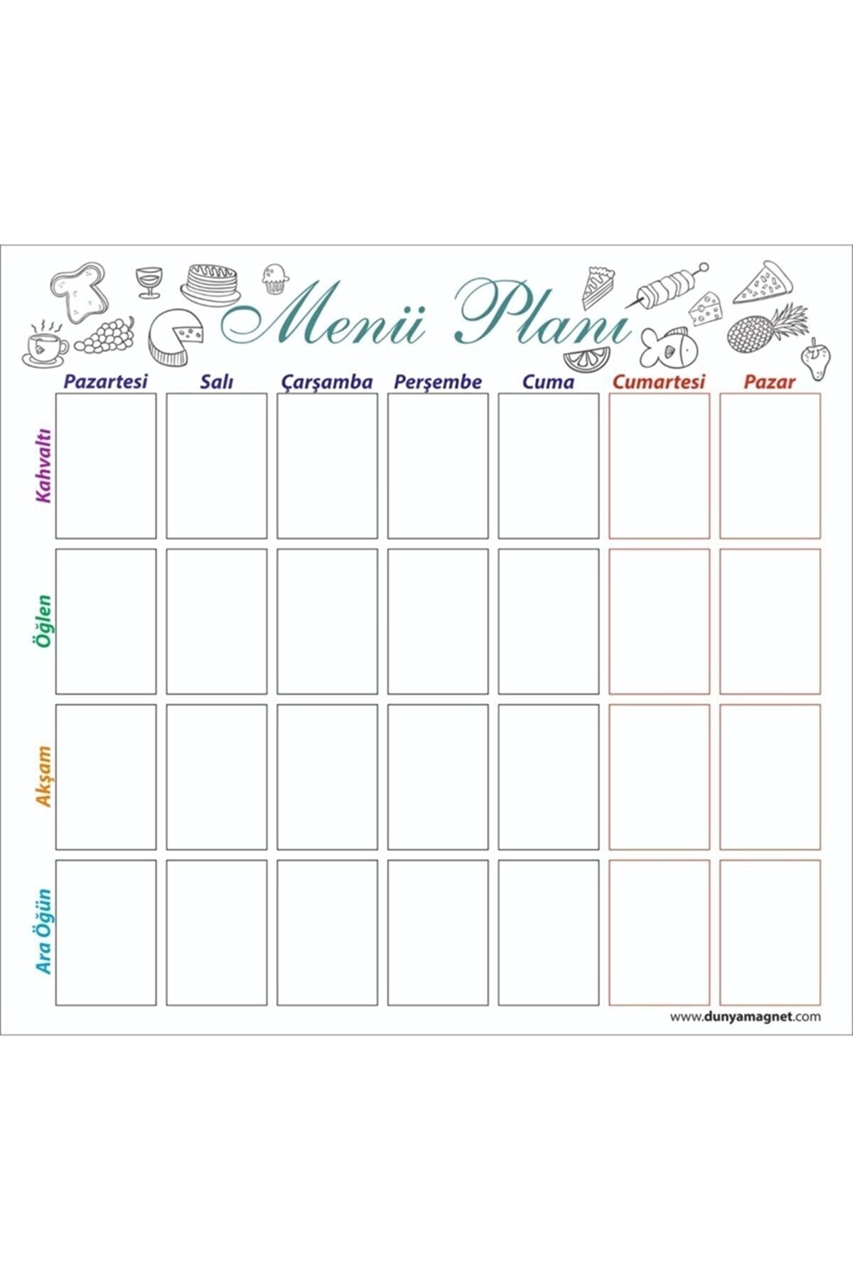 BULDUK Diyet Ve Menü Planlayıcı Mıknatıslı Kalem Ve Magnet Fiyatı ...