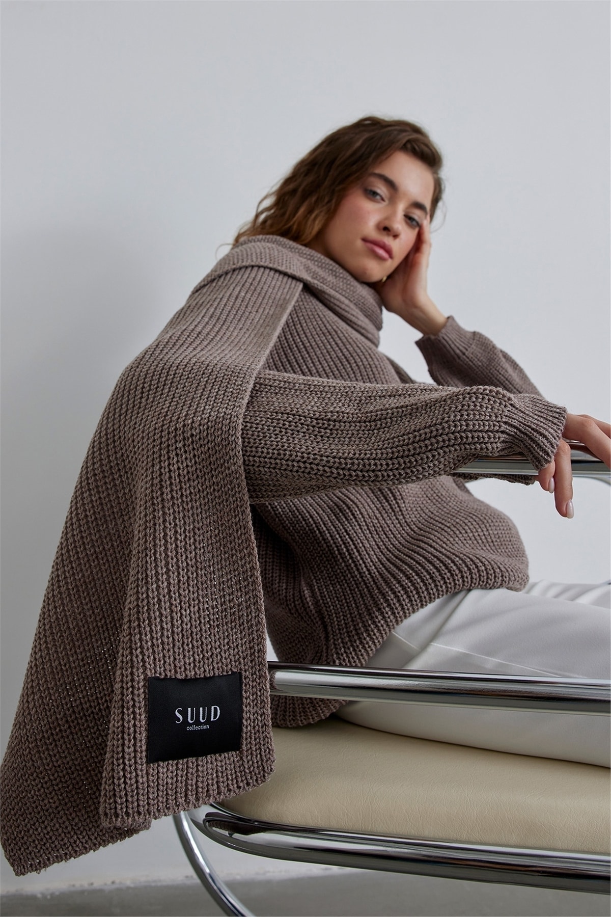 Suud Collection Vizon Düz Örgülü Triko Atkı Fiyatı, Yorumları - TRENDYOL