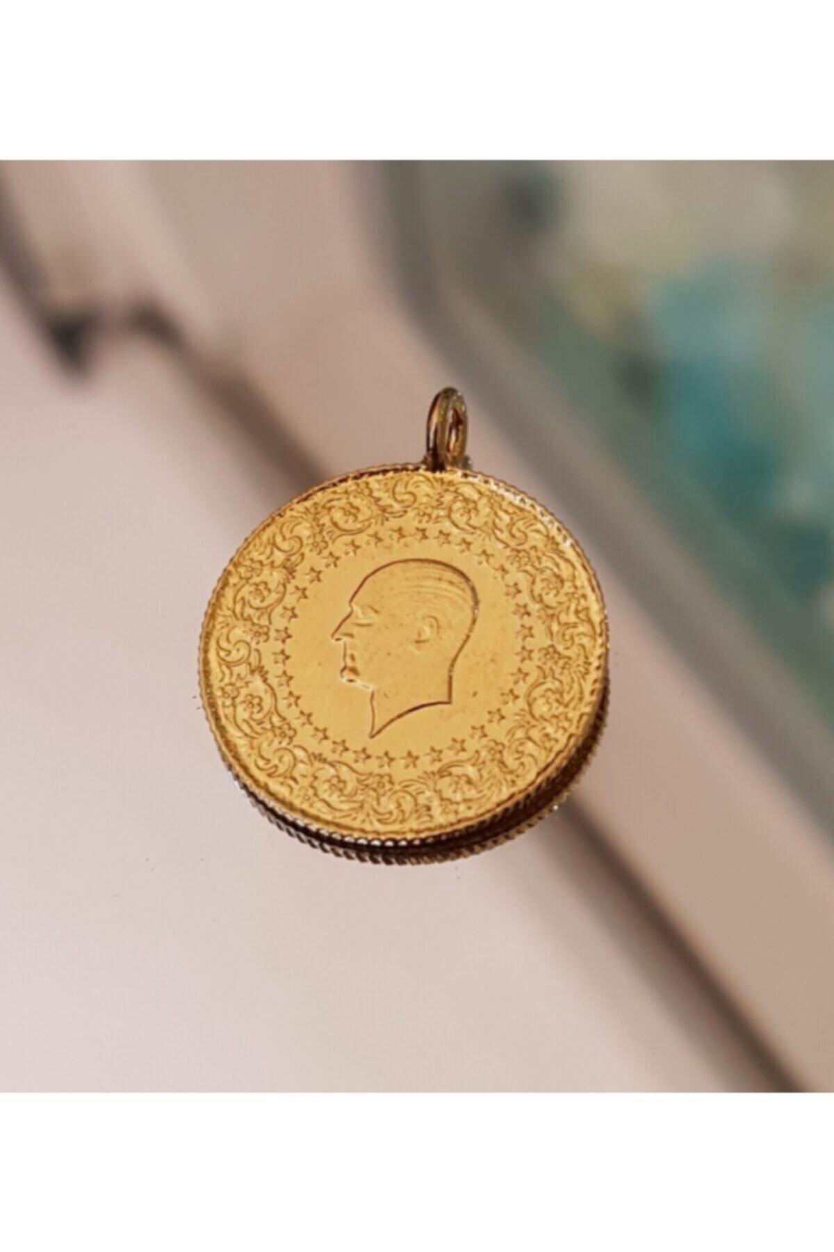 GEZERGOLD TAKI Altın Kaplama Kulplu Imitasyon Çeyrek Altın 22 Ayar ...