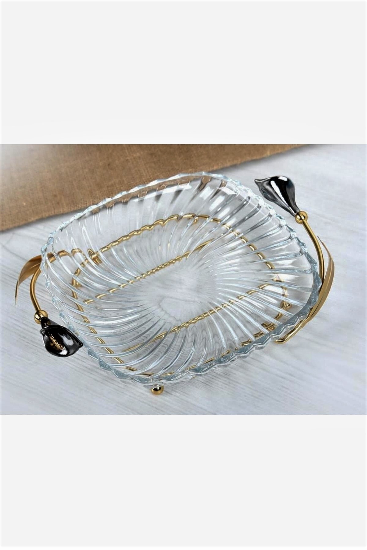 CAŞ DEKORASYON Plate - Gold-colored - Multiple - Trendyol