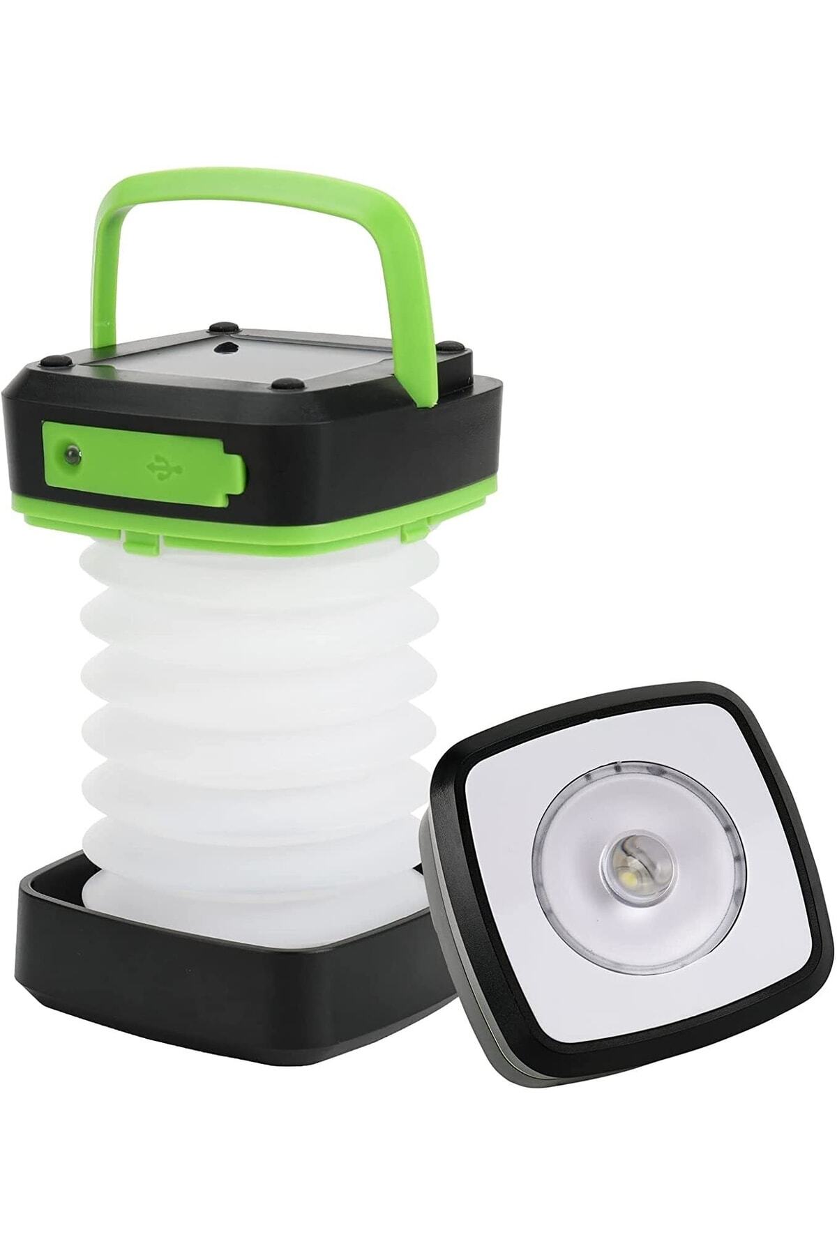 Genel Markalar Solar Kamp Lambası, Usb Şarj Edilebilir Katlanabilir ...