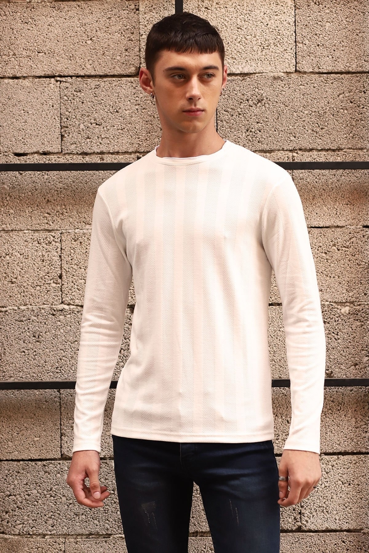 GABRİA Kendinden Desenli Sweat Fiyatı, Yorumları - Trendyol