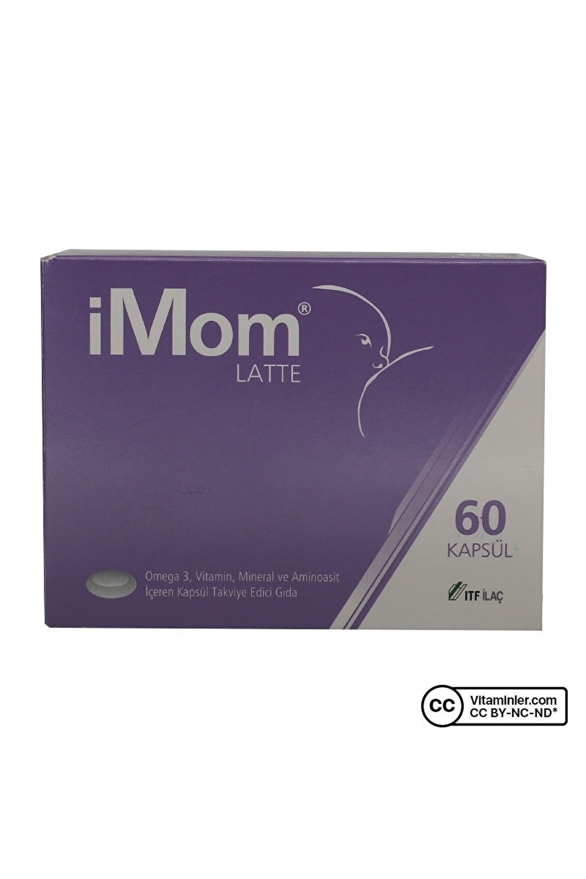 ITF İlaç Imom Latte 60 Kapsül - Aromasız - Fiyatı, Yorumları