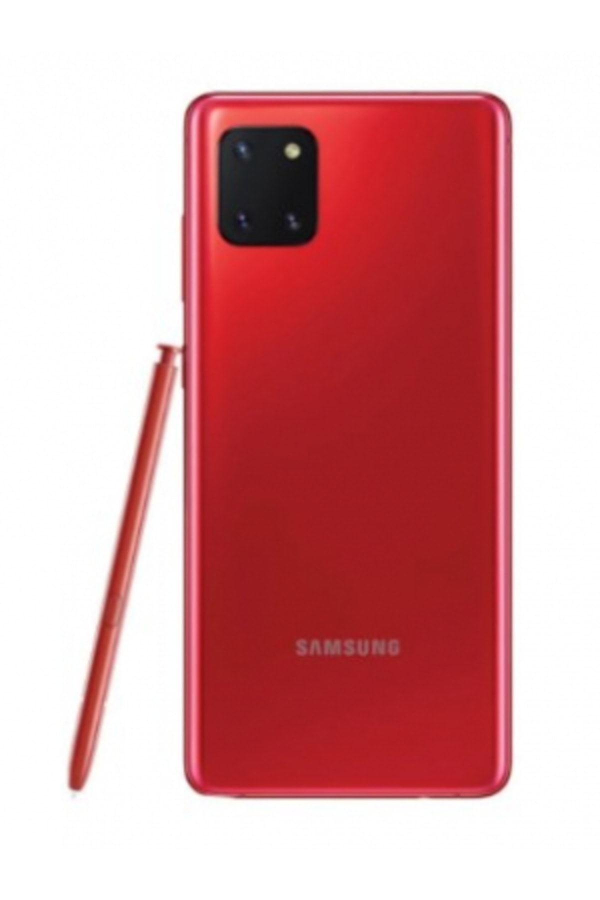 Samsung Yenilenmiş Galaxy Note 10 Lite Red 128 GB B Grade 12 Ay ...