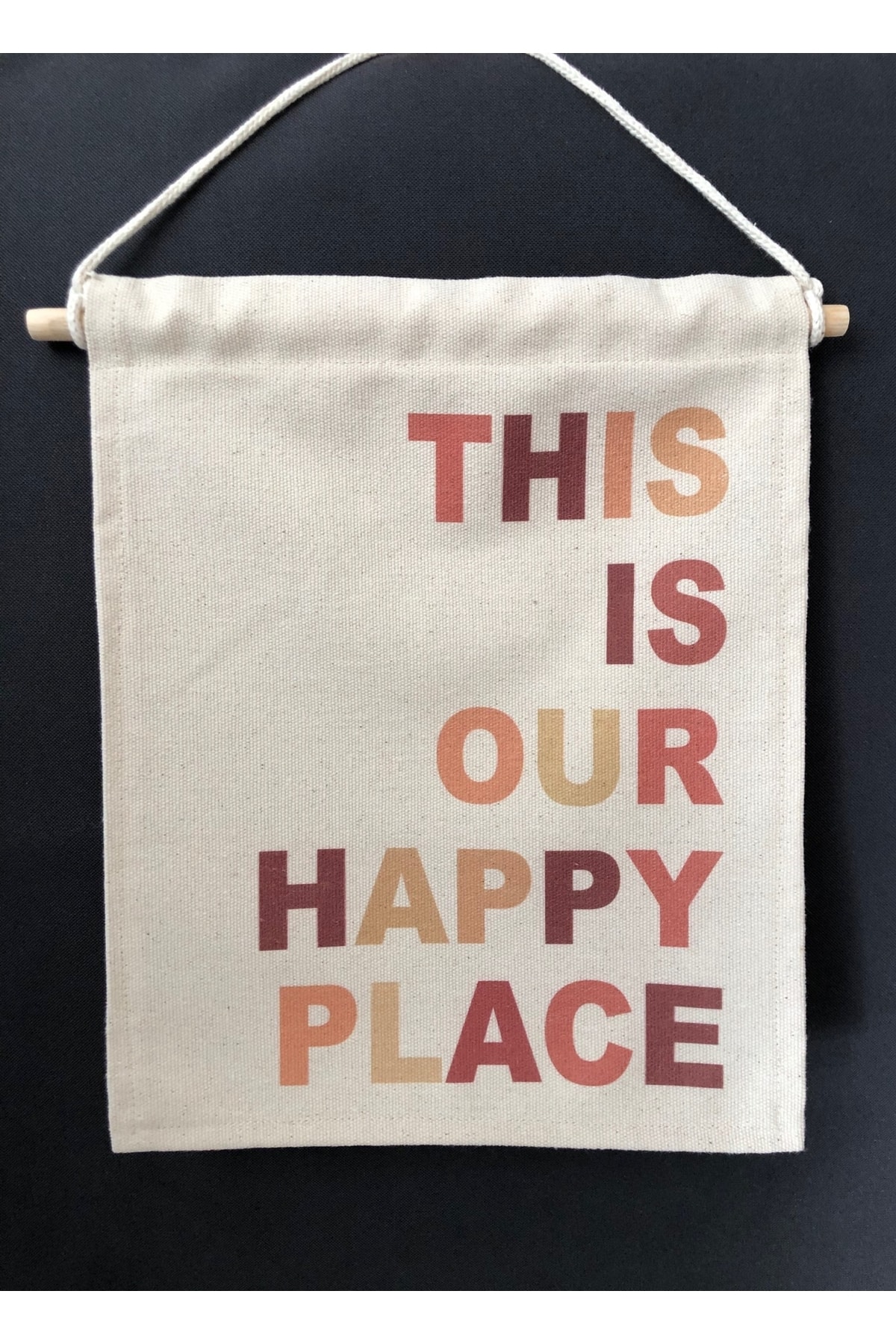Bunny Decor Happy Place Banner Flama - Fiyatı, Yorumları