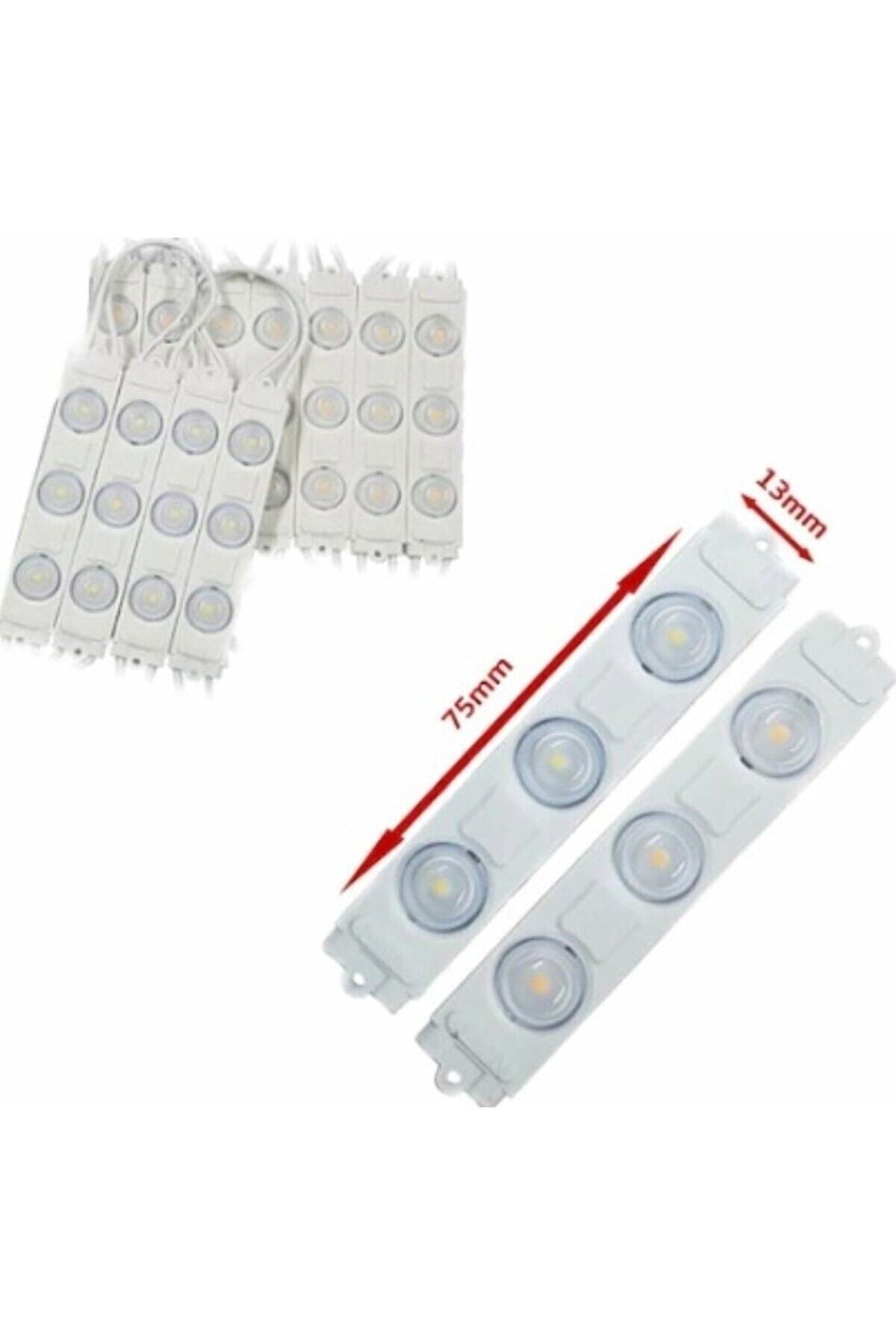 ŞANLED 3 Ledli Parmak Led Modül 1.5w 2835 Smd Mercekli Beyaz,gün Işığı ...
