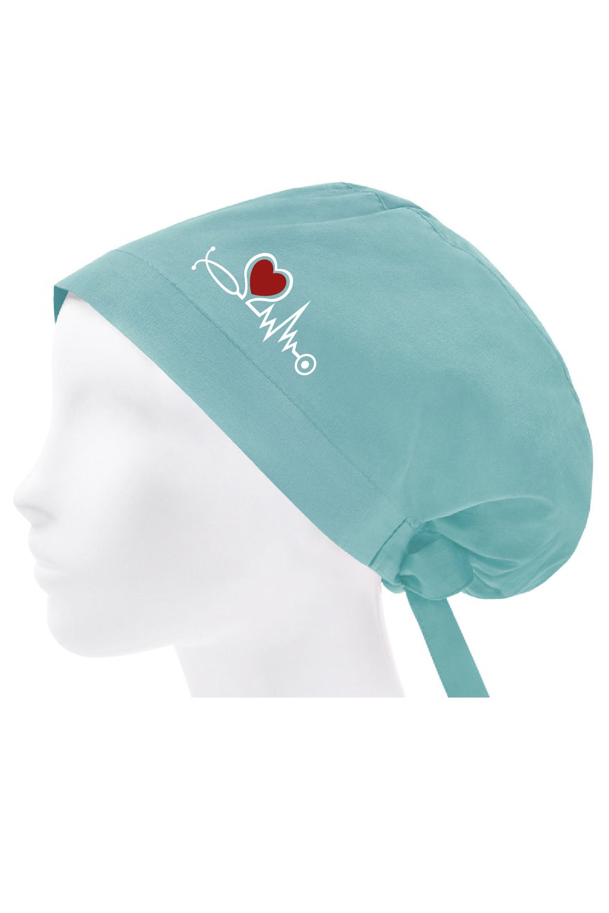 bonecim Hijab Bonnet Stethoscope with Heart Doctor Nurse Hospital ...