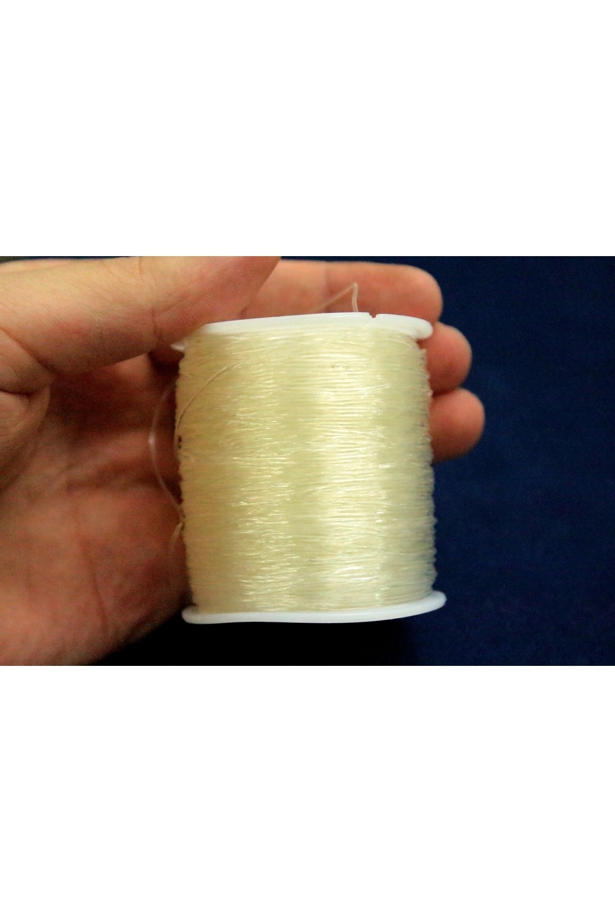 yfhobi 100 Metre ( 1 Makara ) - Esnek Misina, Lastikli Misina, Şeffaf ...