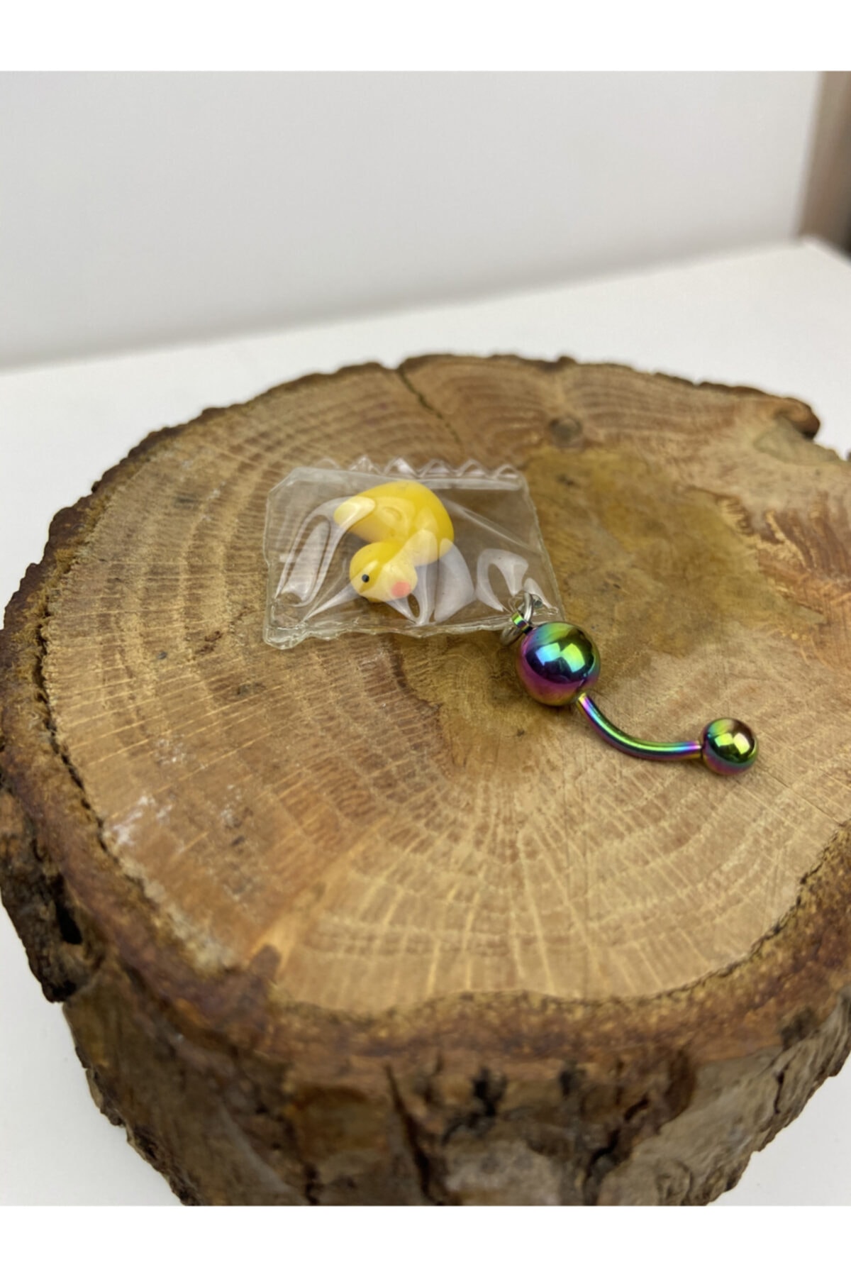 Karınca Piercing Ilginç Rubber Duck Enteresan Ördek Sallantılı Göbek ...