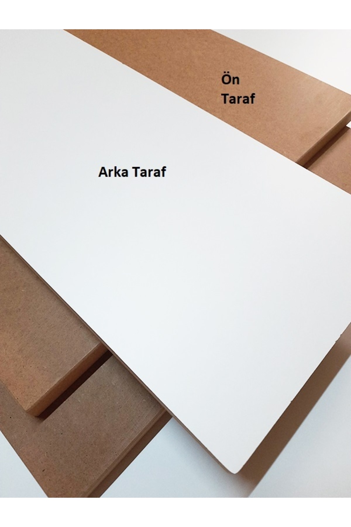 DFN WOOD Mdf Plaka Panel Mdf Tabaka Arkası Beyaz Ham Ebat : 60 Cm X 60 ...