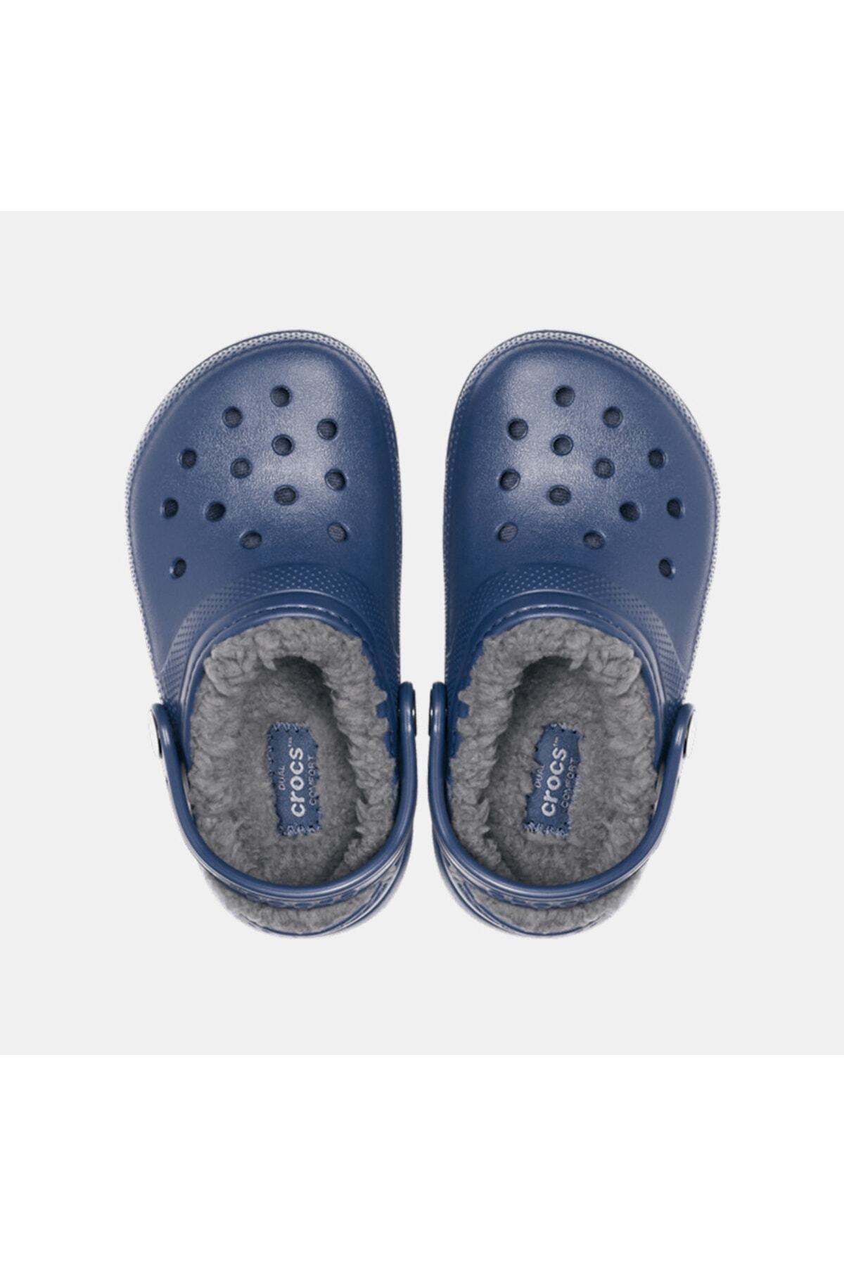 Crocs Classic Lined Clog K Çocuk Lacivert Terlik 207010-459 Fiyatı ...