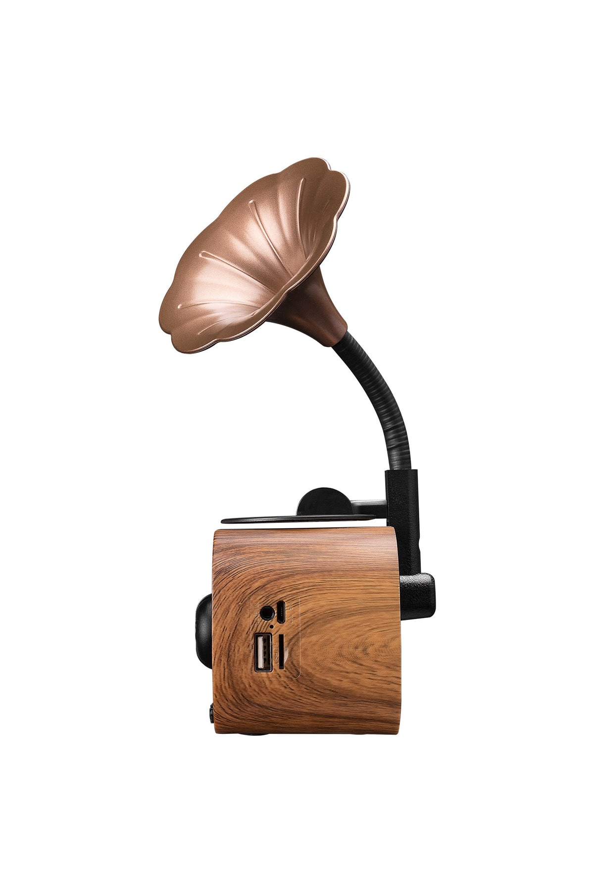 Mikado Mn-s19 Ahşap Usb+aux+tf Kart+bluetooth Klasik Retro Gramofon Müzik Kutusu Fiyatı ...