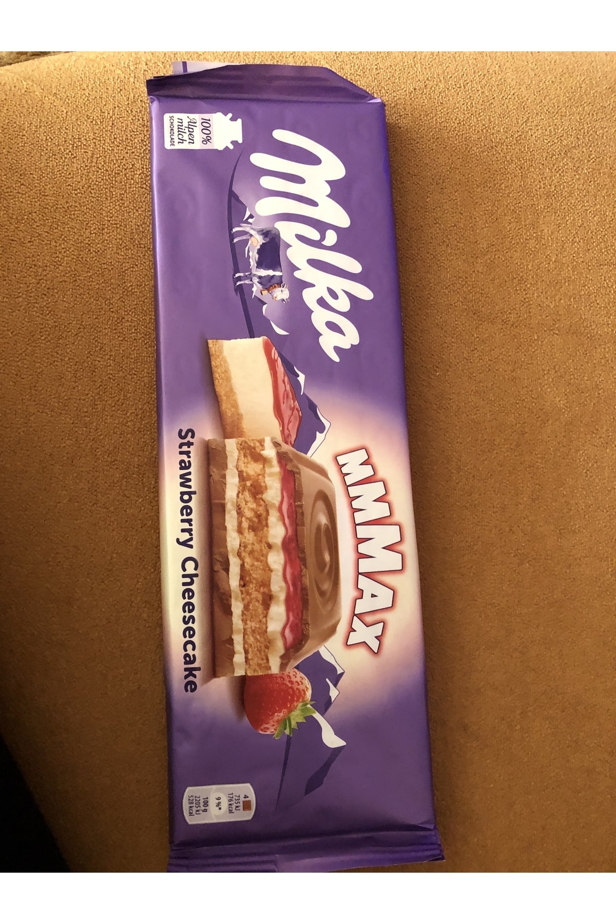 Milka Strawberry Çilekli Cheesecake Alman Çikolata 300 gr Yeni Tat ...