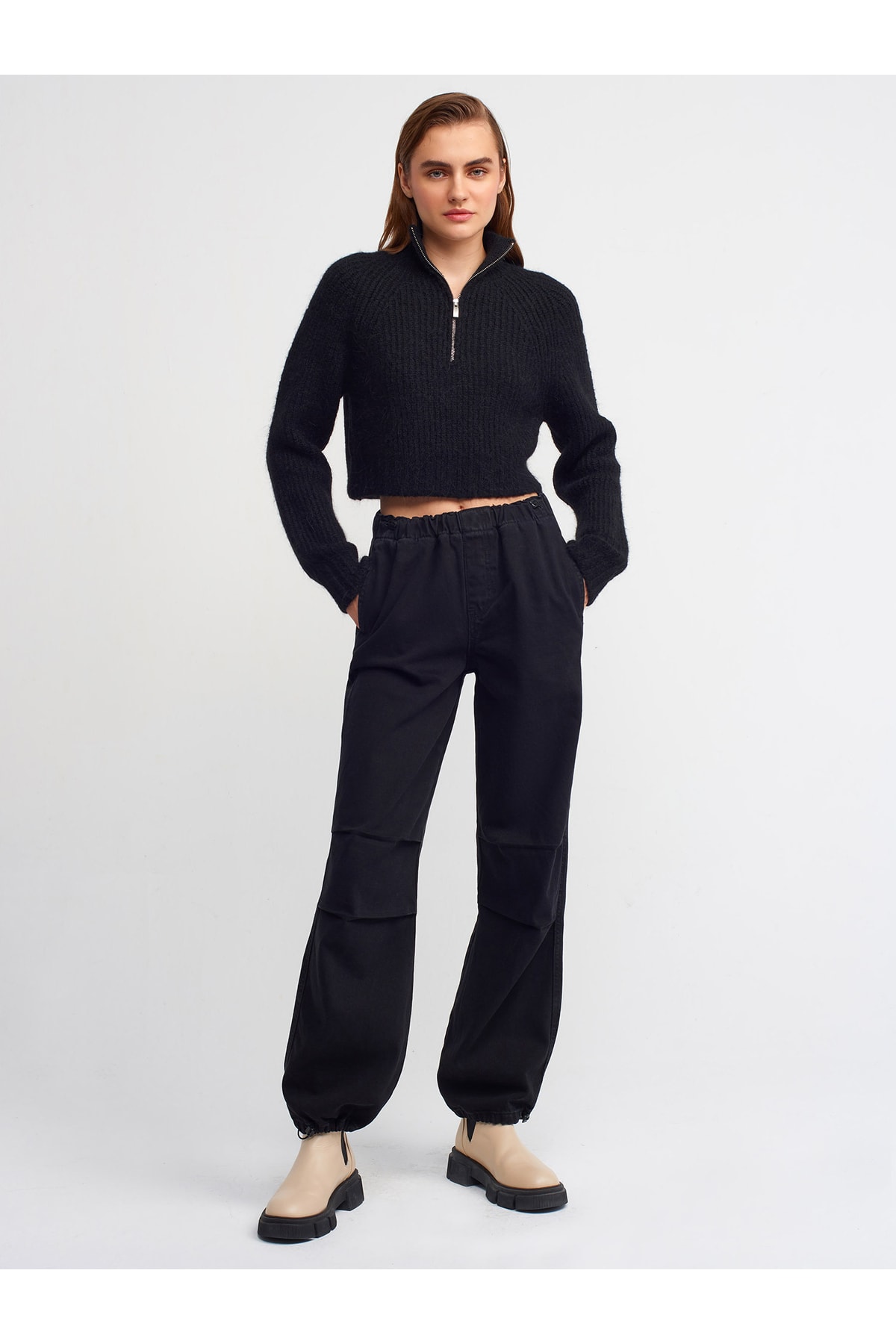 Dilvin 70772 Paraşüt Jean Pantolon-siyah Fiyatı, Yorumları - Trendyol