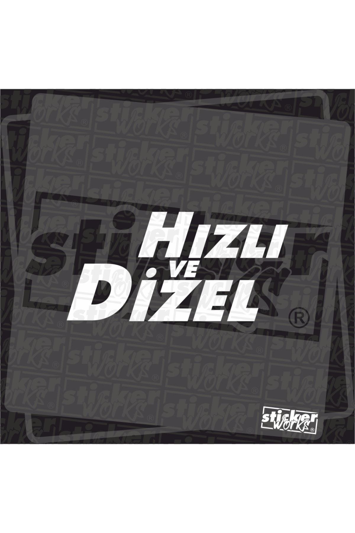 Sticker Works Hızlı Ve Dizel Sticker Fiyatı Yorumları Trendyol