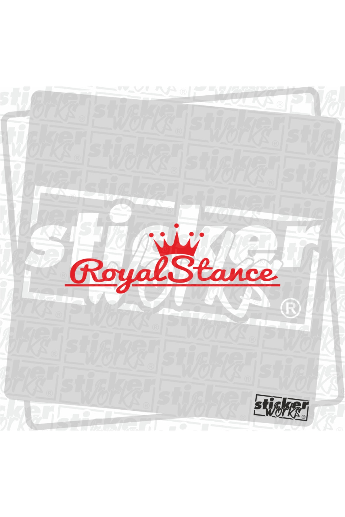 Sticker Works Royal Stance Sticker Fiyatı, Yorumları - Trendyol
